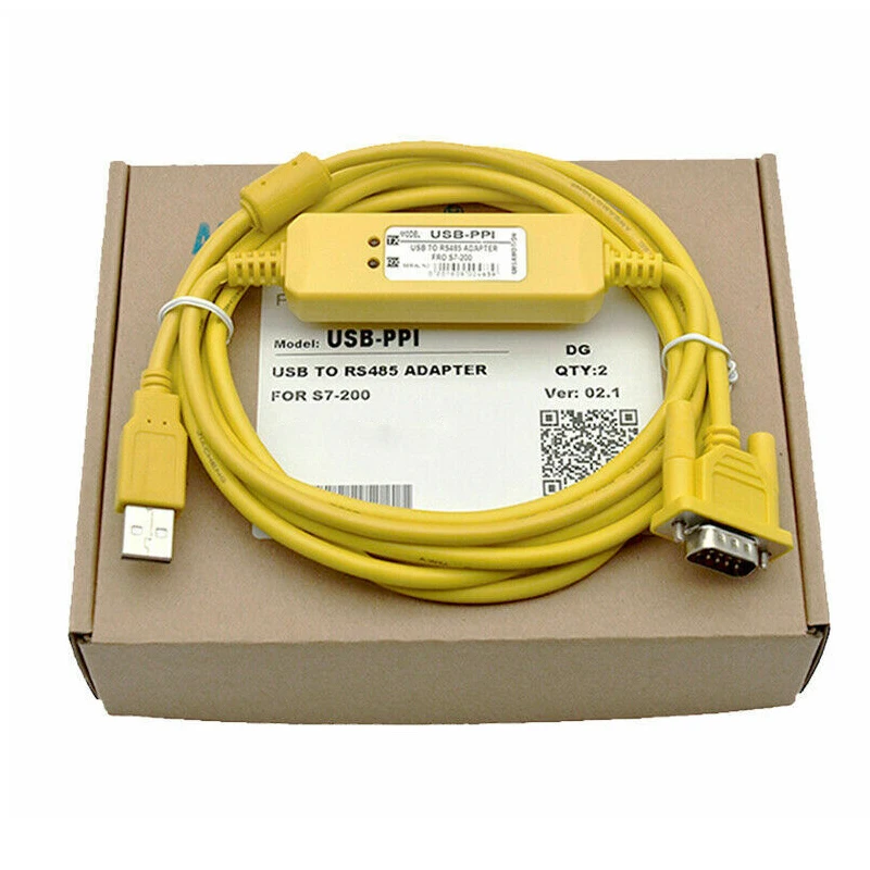 Programming-Cable-USB-PPI-USB-To-RS485-Adapter-For-Siemens-S7-200-PLC ...