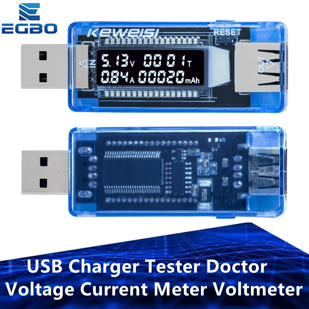 USB-Charger-Tester-Doctor-Voltage-Current-Meter-Voltmeter-Ammeter ...