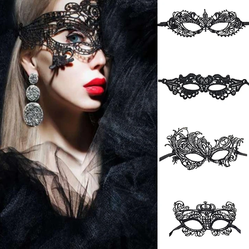 Lace-Sexy-Women-Eye-Face-Mask-Masquerade-Party-Ball-Prom-Halloween ...
