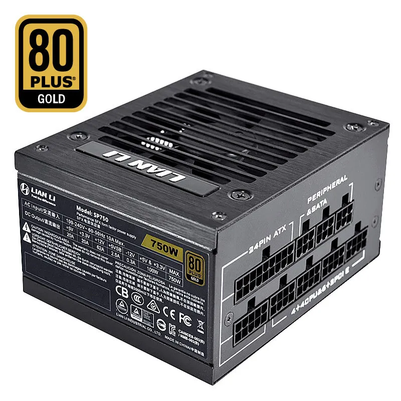 LIAN-LI-750W-Power-Supply-ITX-SFX-PSU-Gold-Medal-Full-Module-For ...