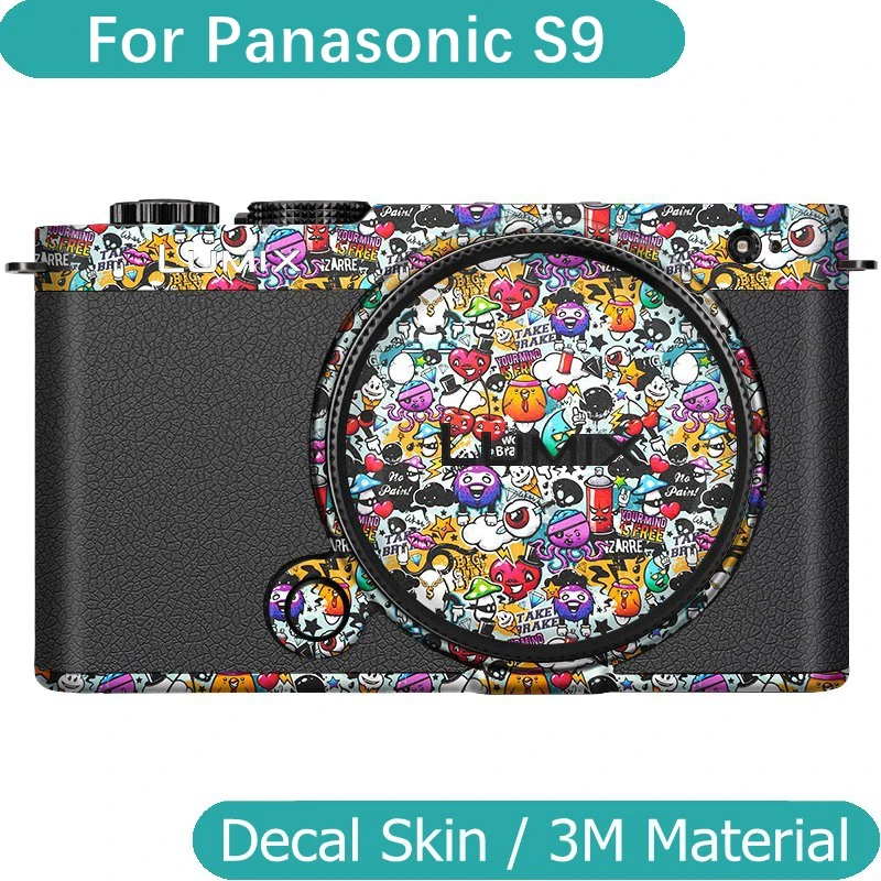 Customized-Sticker-For-Panasonic-Lumix-S9-Decal-Skin-Camera-Vinyl-Wrap ...
