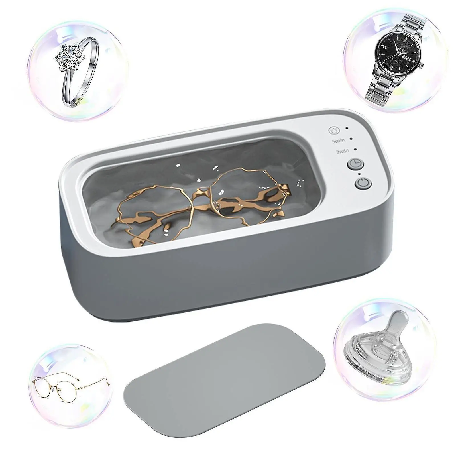 Glasses-Cleaning-Machine-45KHZ-High-Frequency-Ultrasonic-Glasses ...