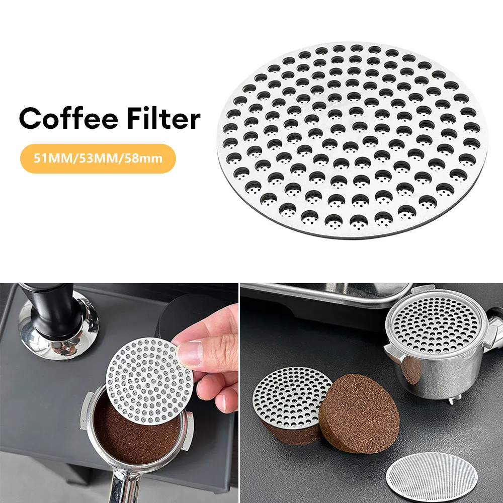 Reusable-Coffee-Filter-Screen-51-53-58mm-Heat-Resistant-Mesh-Screen ...