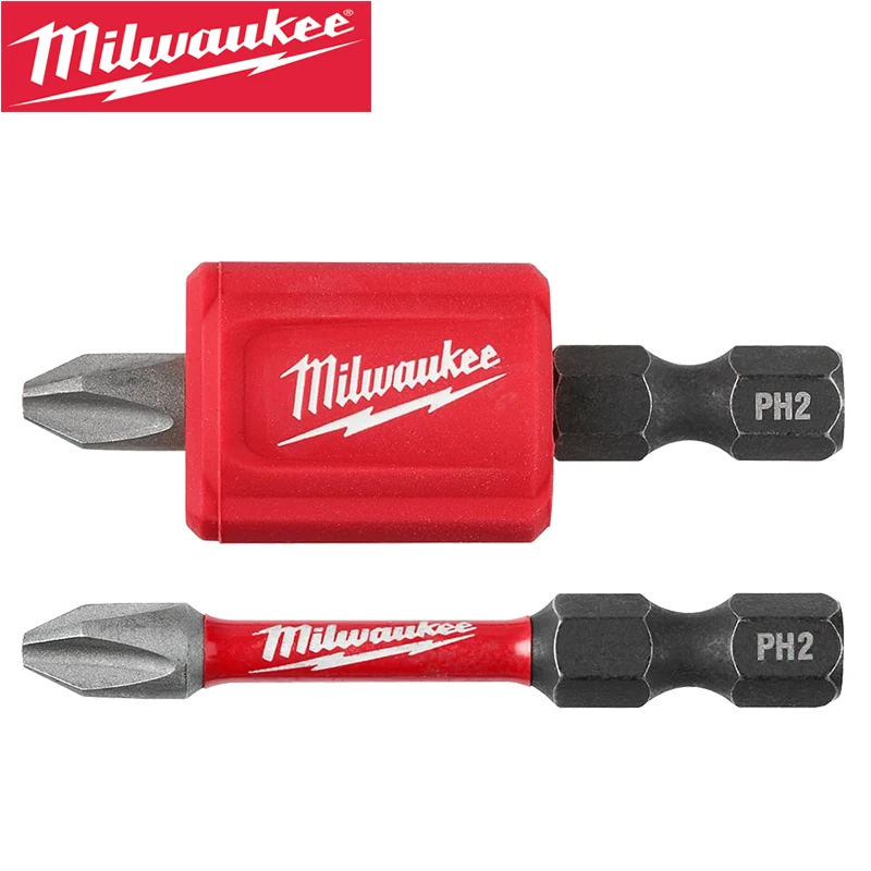 Milwaukee-48-32-4550-Magnetic-Philips-PH2-Drill-Bits-Attachment-Sets ...