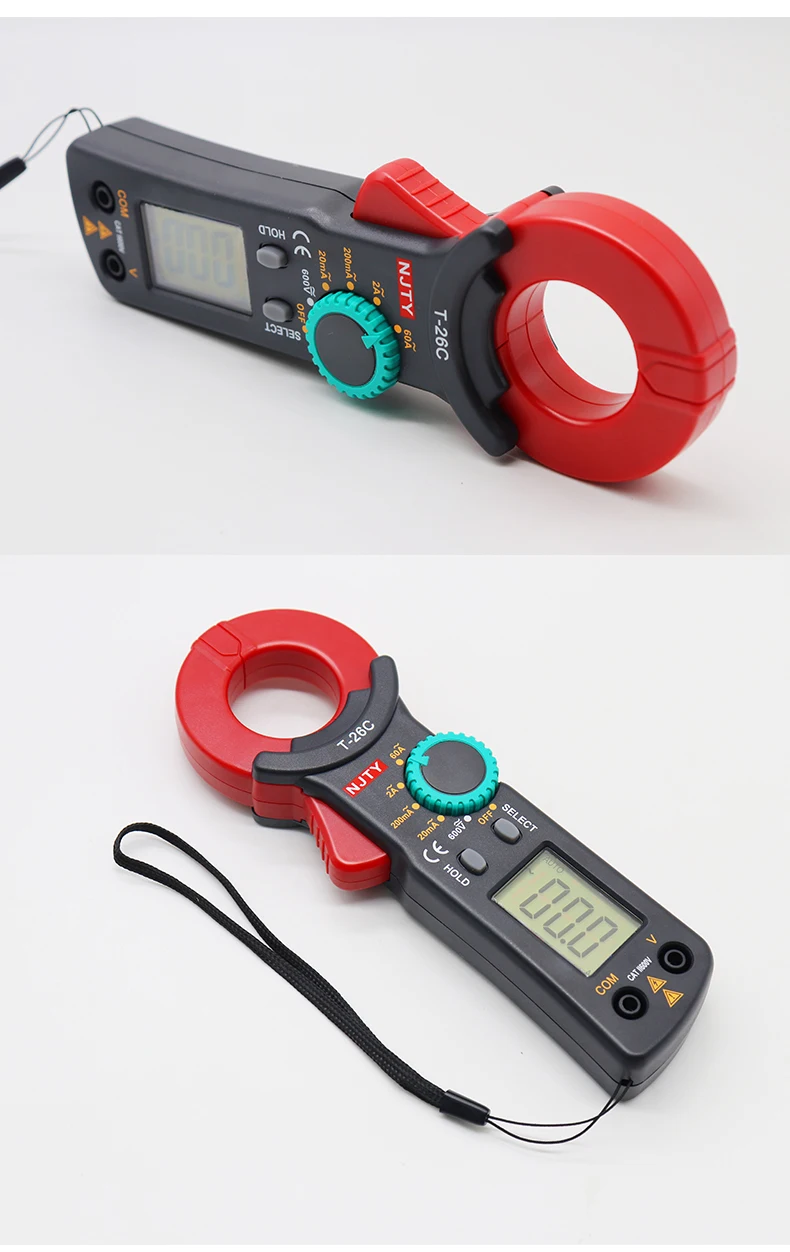 NJTY T-26C Leakage Current Clamp Meter – 60A / 600V
