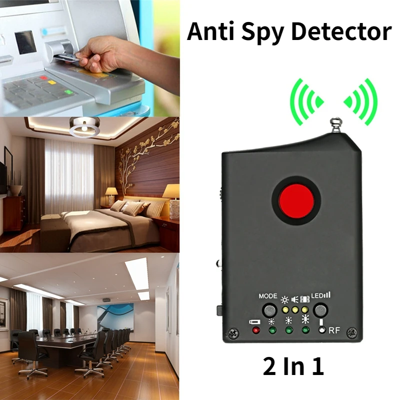 New-Full-Range-Anti-Spy-Bug-Detector-Mini-Wireless-Camera-Signal-GSM ...