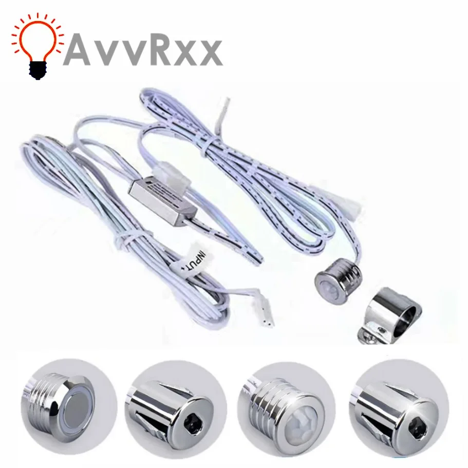 Interruptor-de-sensor-t-ctil-de-barrido-manual-Sensor-de-movimiento-PIR ...