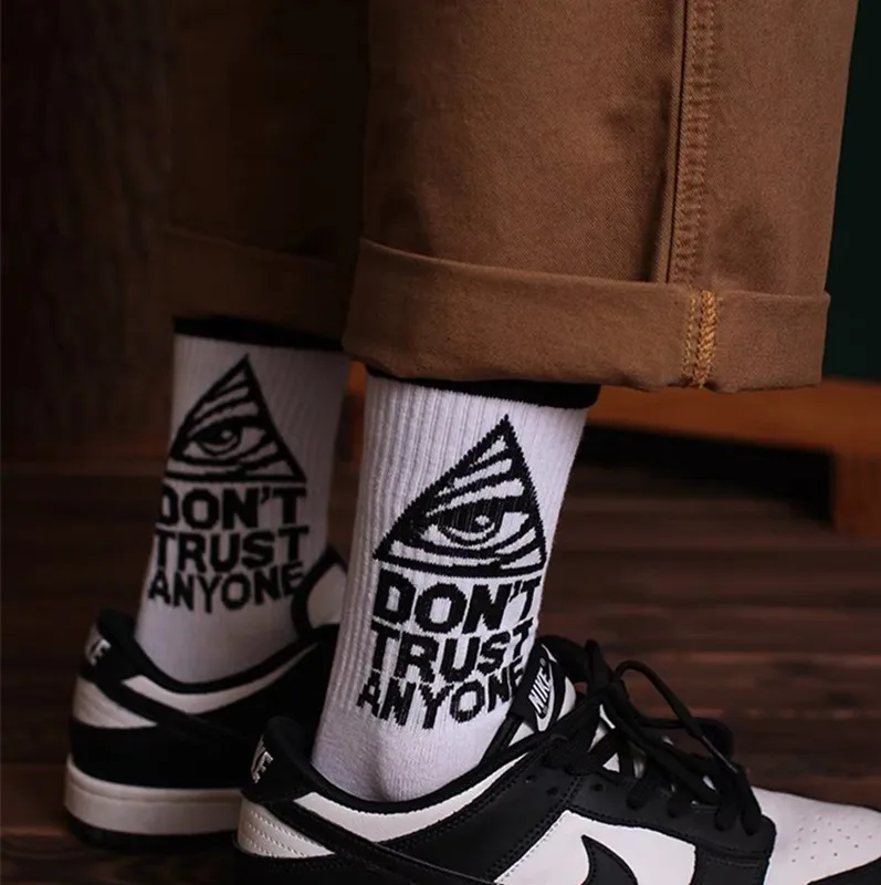 1-pair-Men-Fashion-Hip-Hop-Hit-Color-On-Fire-Crew-Socks-Red-Flame-Blaze ...