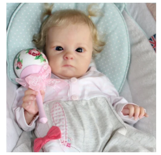 MIAIO Reborn Kit 18 Inches Reborn Baby Vinyl Doll Kit Tink Unpainted ...
