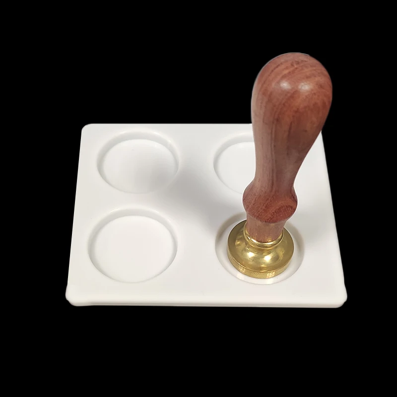 Silicone-Pad-Wax-Stamp-Pad-4-Pores-Wax-Seal-Stamp-Mold-Silicone-Mold ...
