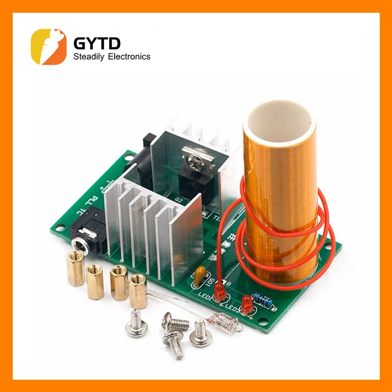 Mini Music Tesla Coil Plasma Speaker Tesla Wireless Transmission DIY ...