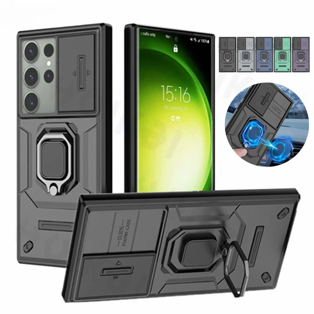 Slide-Camera-Case-For-Samsung-Galaxy-S23-Ultra-S23-Plus-S23-A54-A14-A24 ...