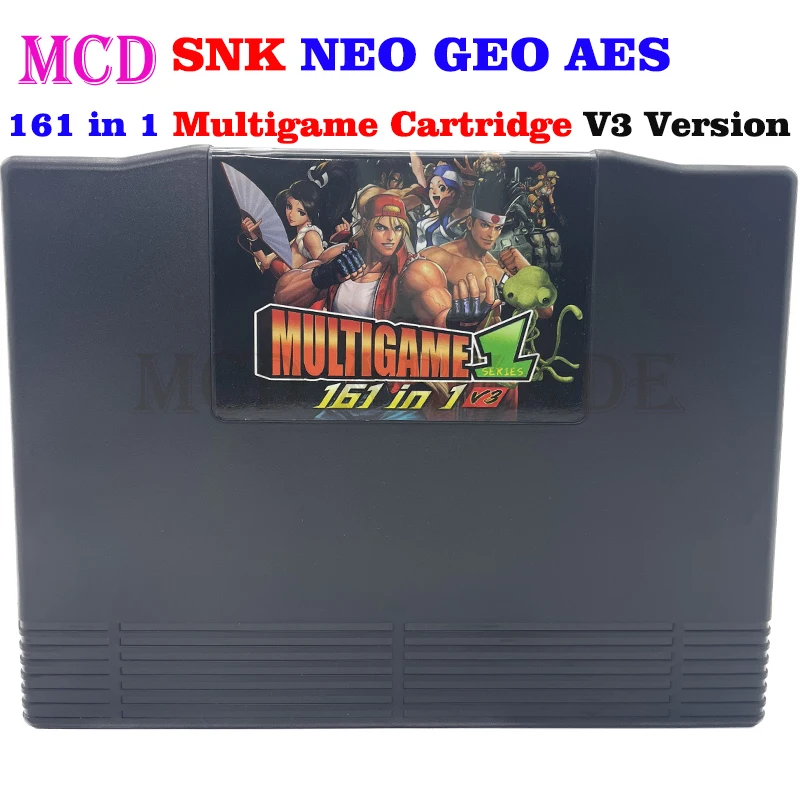 SNK 161 in 1 Neo Geo Aes Multi Game cartridge Retro Arcade Motherboard for Family AES Game ...