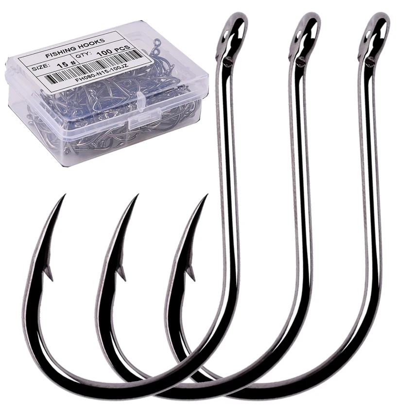 Aorace-100pcs-Box-Fishing-Hooks-Iseama-Circle-Carp-Eyed-Fishing-Hook ...