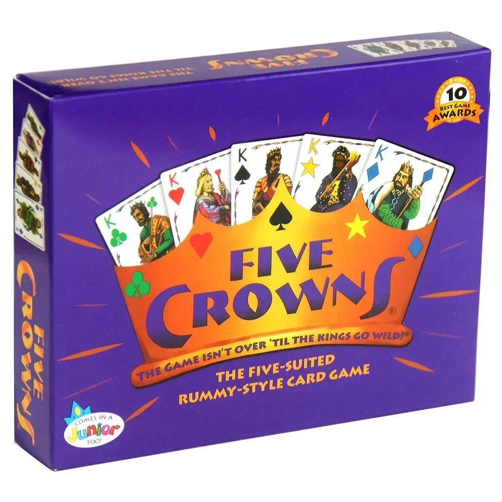 Juego-de-cartas-de-cinco-coronas-juego-de-mesa-de-estilo-especial-de ...