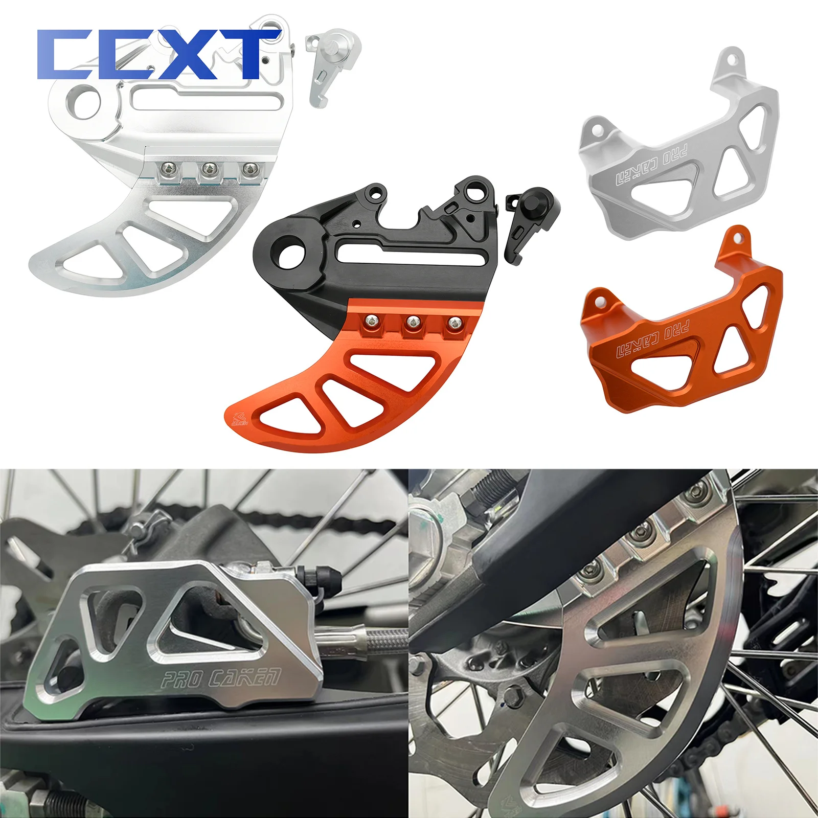 CNC-Rear-Brake-Disc-Guard-Cover-Protector-For-KTM-XC-XCF-XCW-XCFW-EXC ...