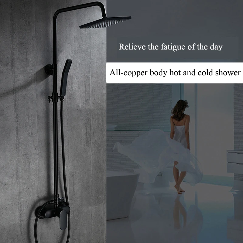 YUJIE bathroom American thermostatic two speed function full copper ...