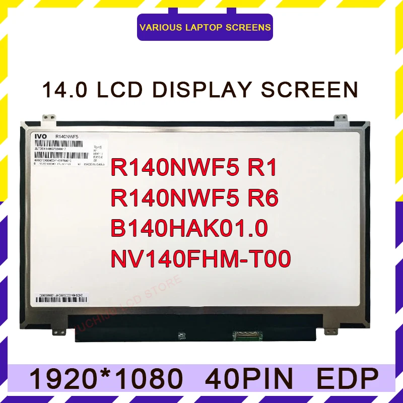 Original-New-14-0-R140NWF5-R1-R140NWF5-R6-B140HAK01-0-NV140FHM-T00-LCD ...