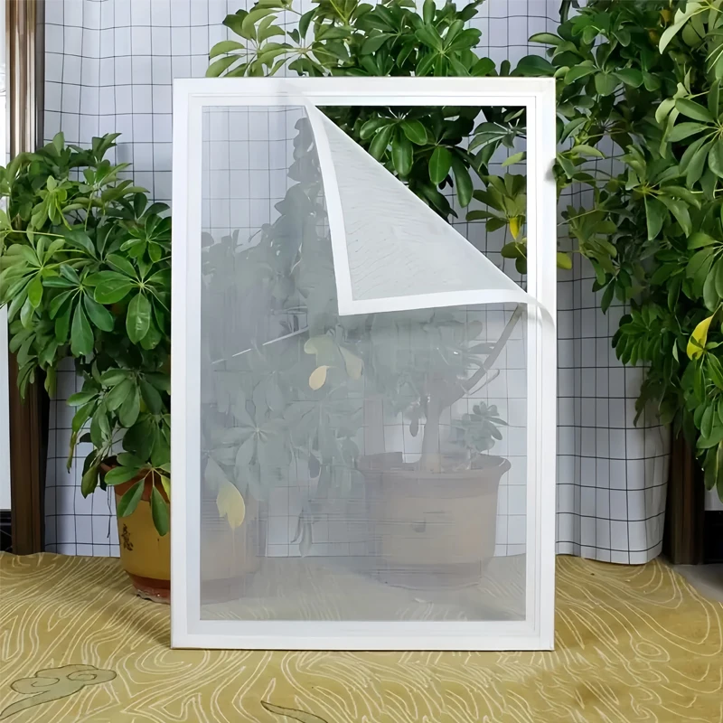 Self-adhesive-invisible-window-net-mosquito-net-upgraded-hook-and-loop ...