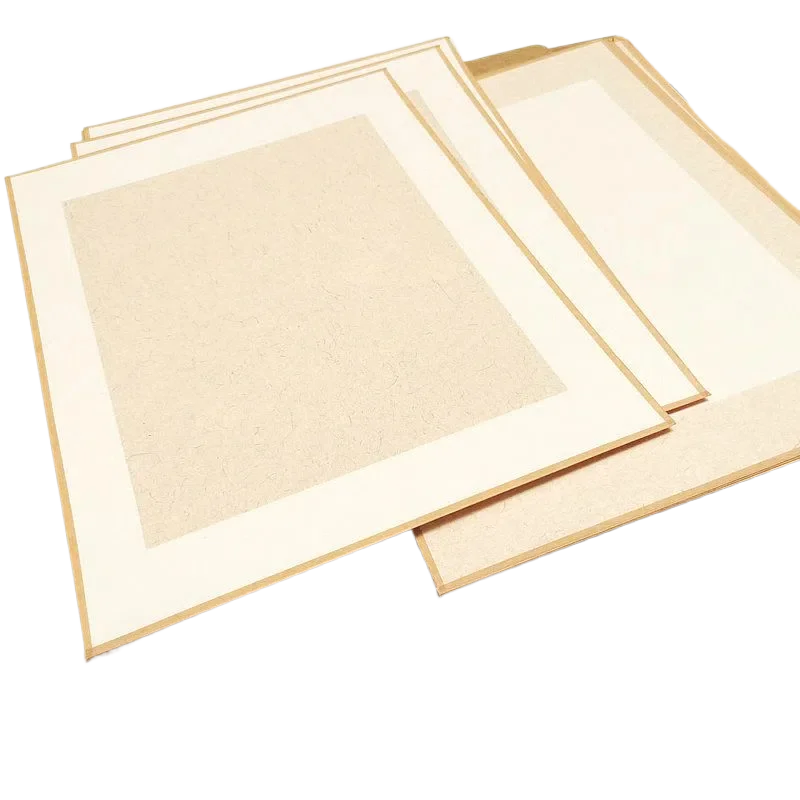 Xuan Paper Cards Ripe Rice Paper Brush Calligraphy Freehand Gou Pi Hemp ...