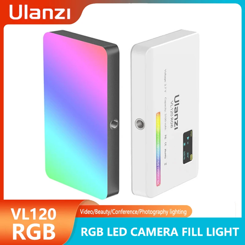 Ulanzi-VL120-RGB-LED-Video-Fill-Light-Mini-Portable-Phone-Camera ...