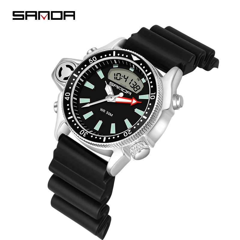 SANDA-Sport-Men-Quartz-Digital-Watch-Creative-Diving-Watches-Men-Waterproof-Alarm-Watch-Dual ...