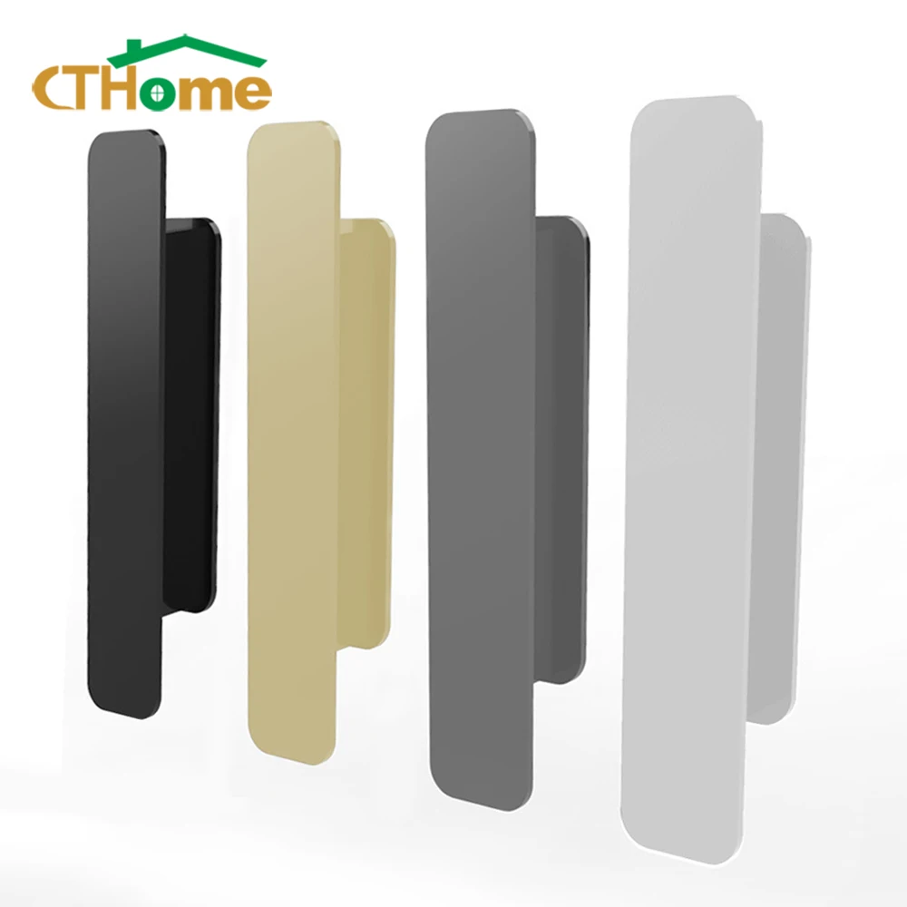 2pcs Self-adhesive Handles Multipurpose Home Glass Door and Window ...