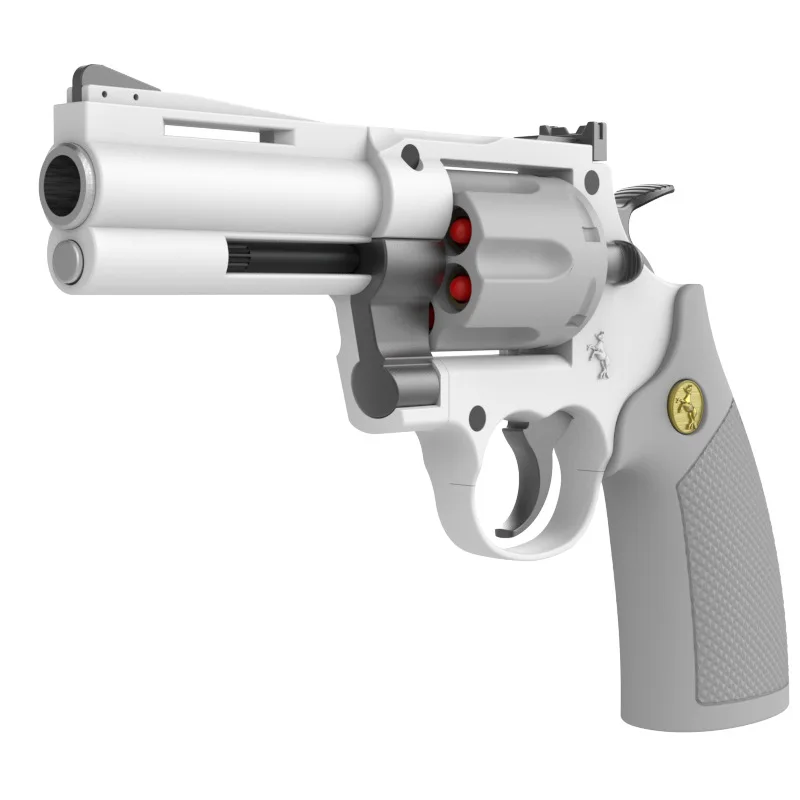 Colt Python Dubbele Action Revolver Speelgoed Pistool Pistool Blaster ...