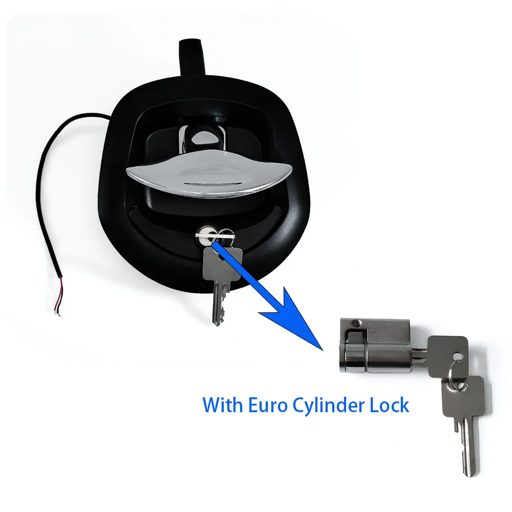 New Style Euro Lock Cylinder Electrical Whale Tail Lock With Keys Truck ...