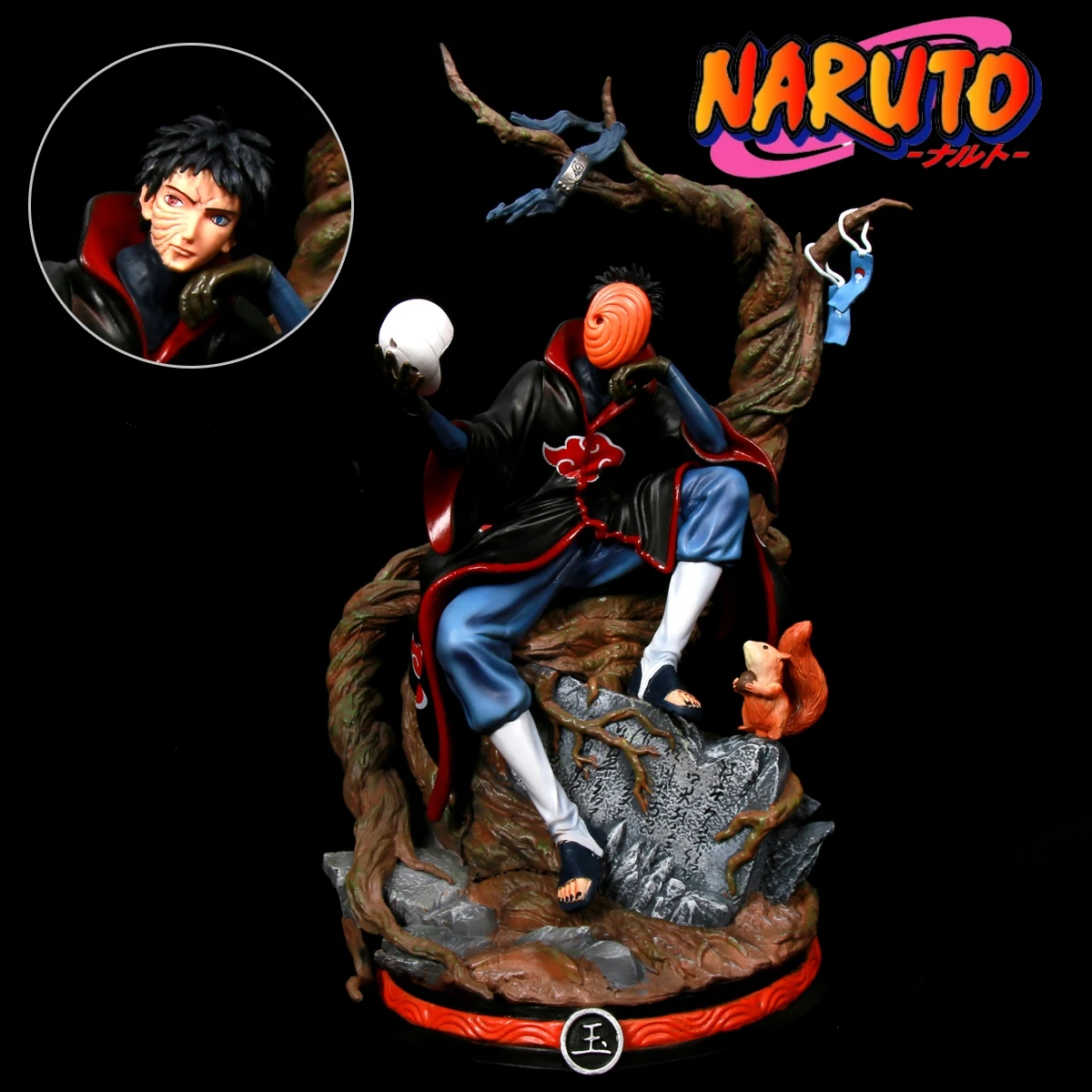 Naruto Uchiha Obito Figure Anime Double Headed Action Figurine Pvc ...