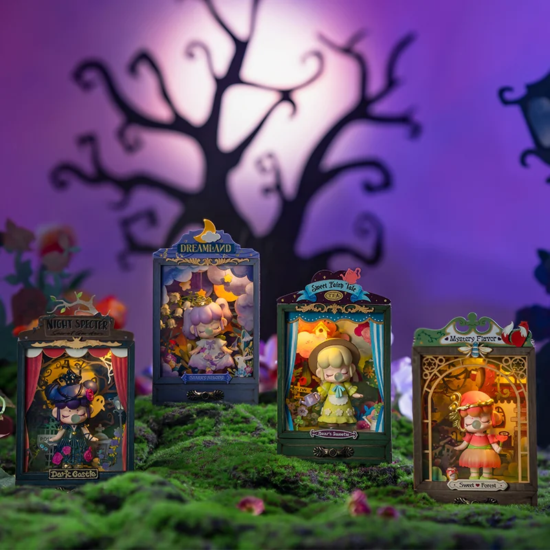 Robotime Rolife Dollhouse Diy Miniature Secret Garden Box Theater With ...