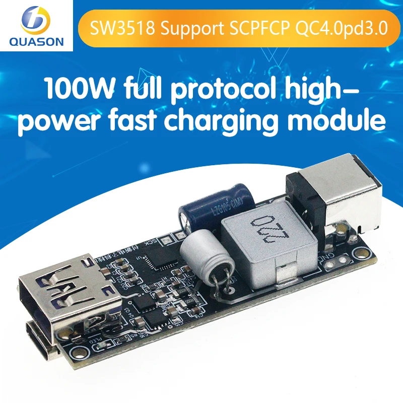 SW3518 100w full protocol high power fast charging module support ...