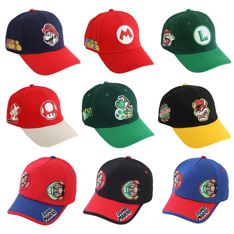 Super-Mario-Bros-Anime-Baseball-Cap-Kids-Sun-Hats-for-Boys-Girls ...