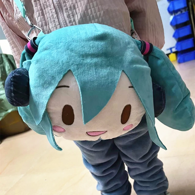 kawaii hatsune miku bag plush backpack hatsune miku tote laughing ita ...