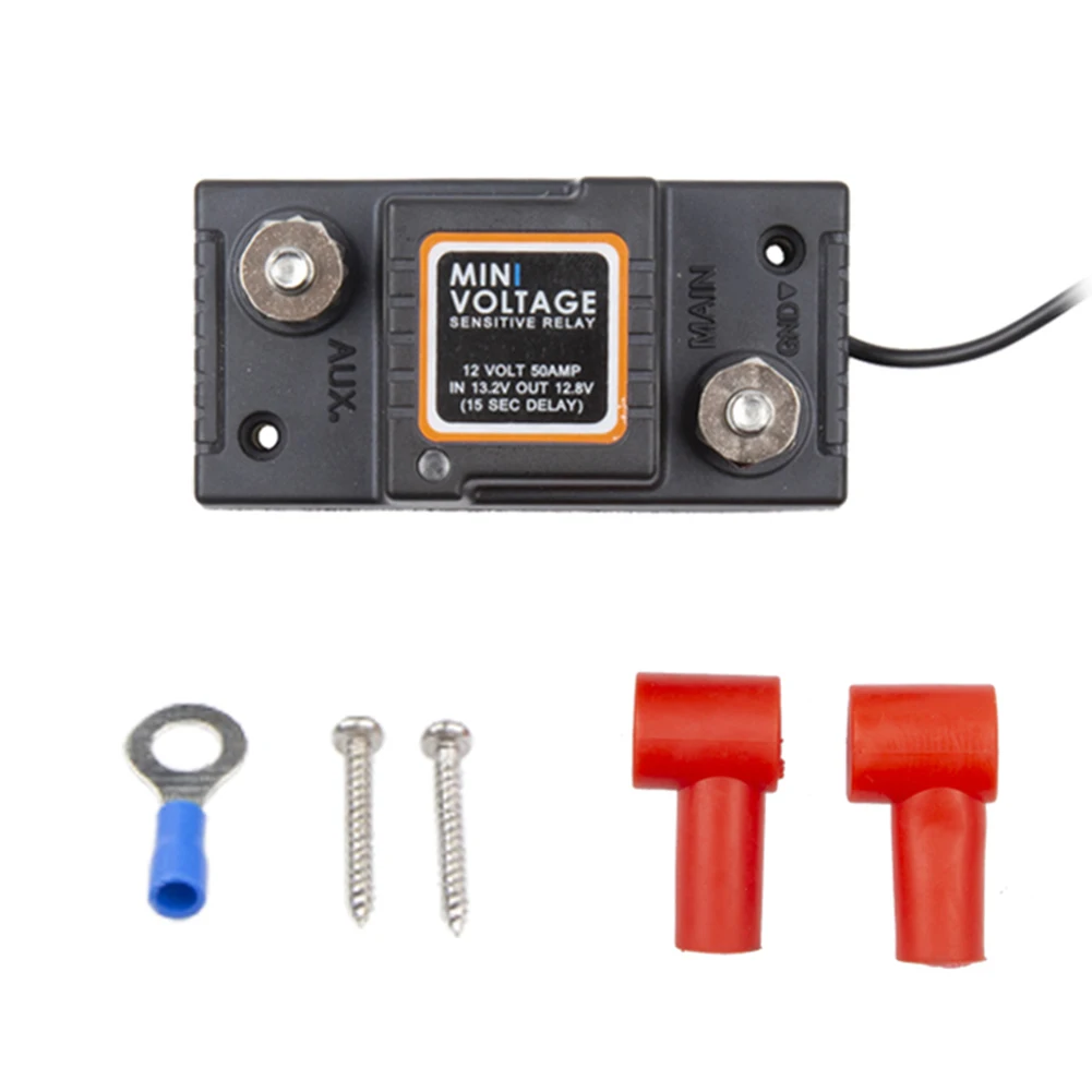 12V 50A Voltage Sensitive Relay Mini Voltage Sensitive Relay Waterproof ...