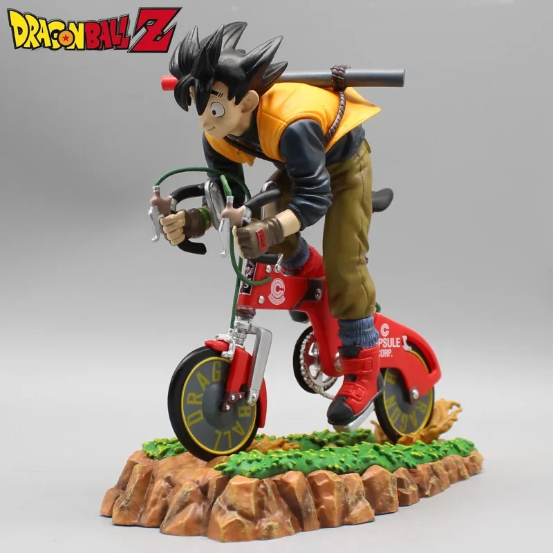 20-5cm-Anime-Dragon-Ball-Son-Goku-Figure-GK-Bicycle-Cycling-Sports ...