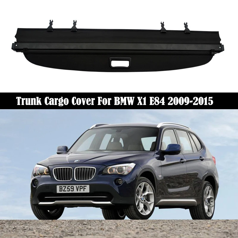 Trunk Cargo Cover For BMW X1 E84 2009-2015 Security Shield Rear Luggage ...