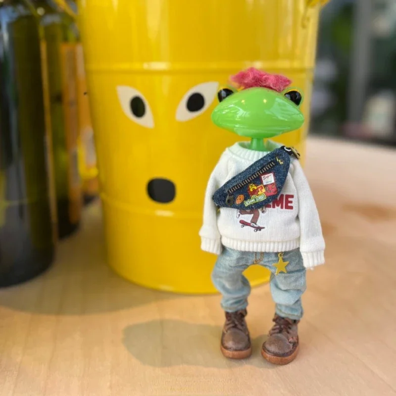 Wonder-Frog-Cool-Figure-Doll-Designer-Toys-Customized-Body-Moveable ...