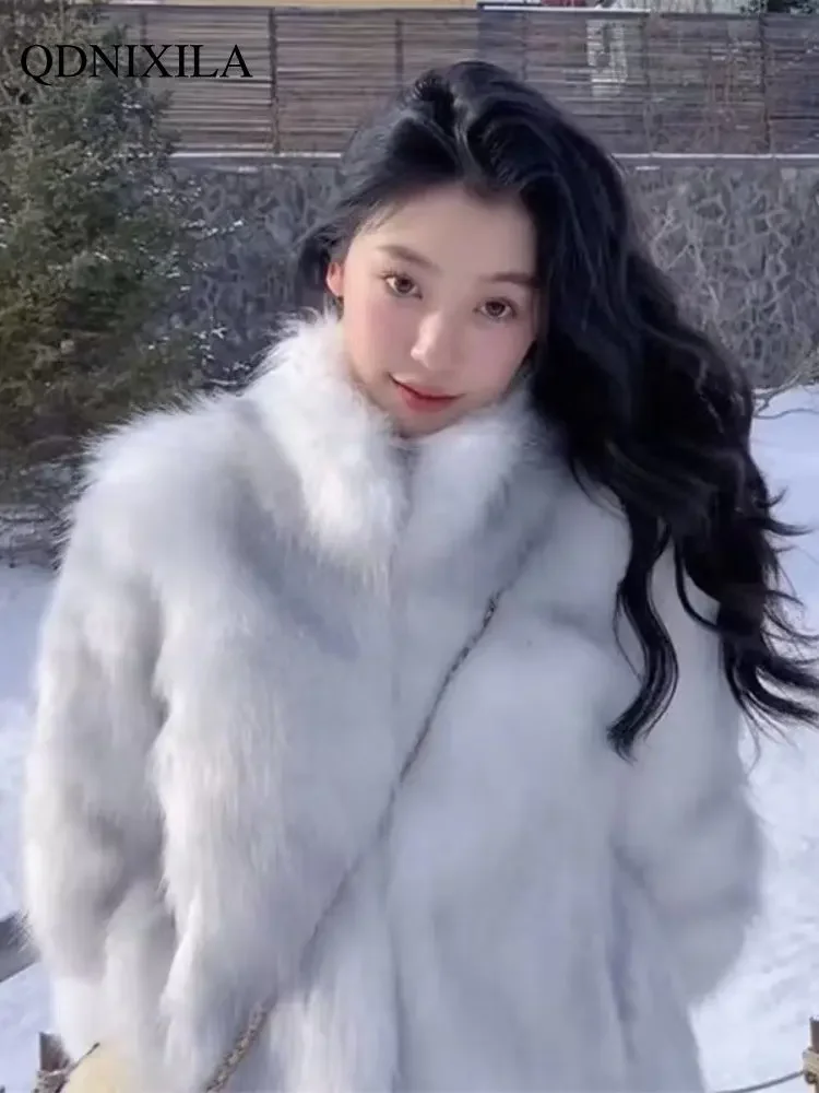 Winter-Jackets-for-Women-2024-Short-Thickened-Faux-Fur-Coat-Advanced-Imitation-Fox-Fur-Winter ...