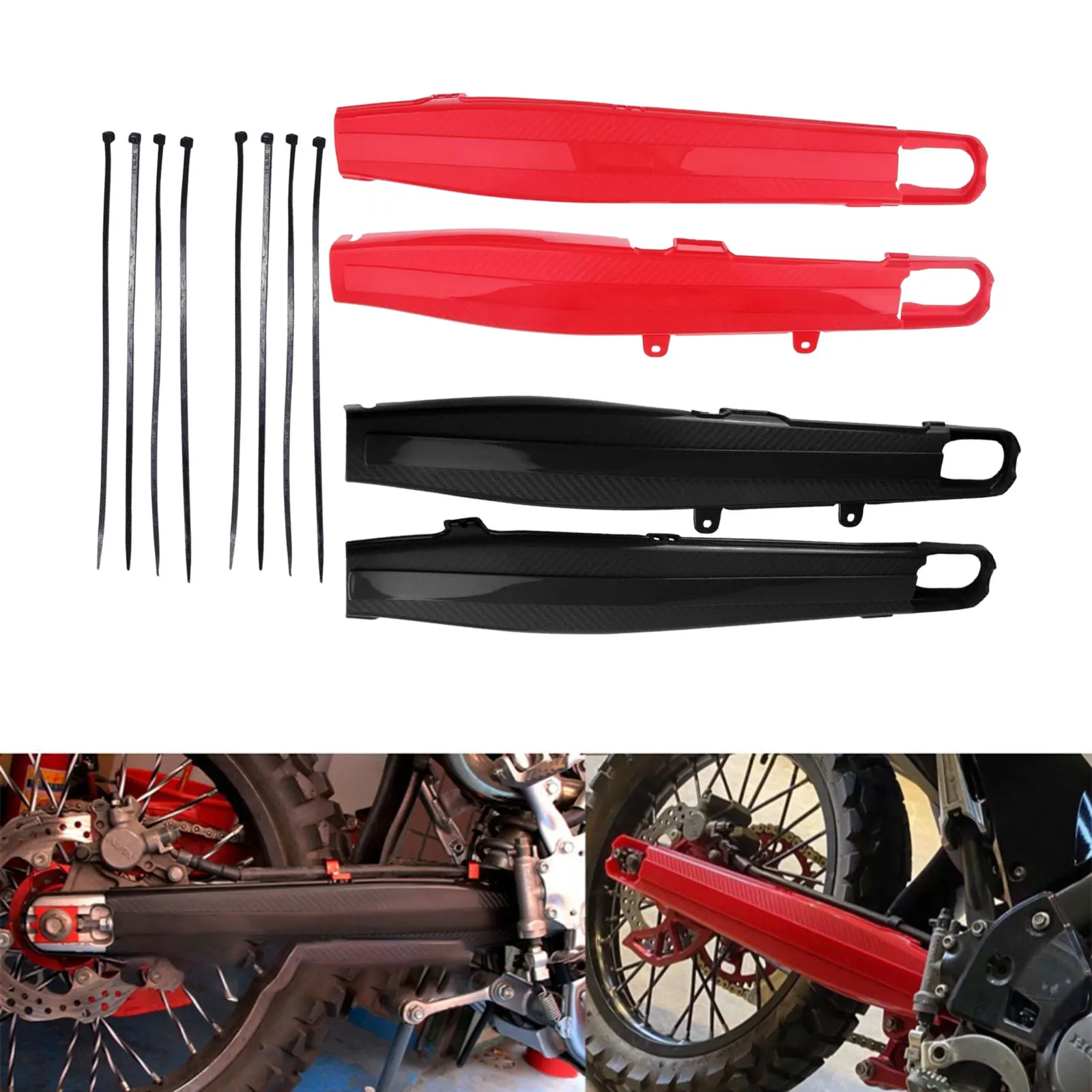 2pcs-Motorcycle-Rear-Guard-Swing-Arm-Protector-Cover-For-Honda-CRF250L ...