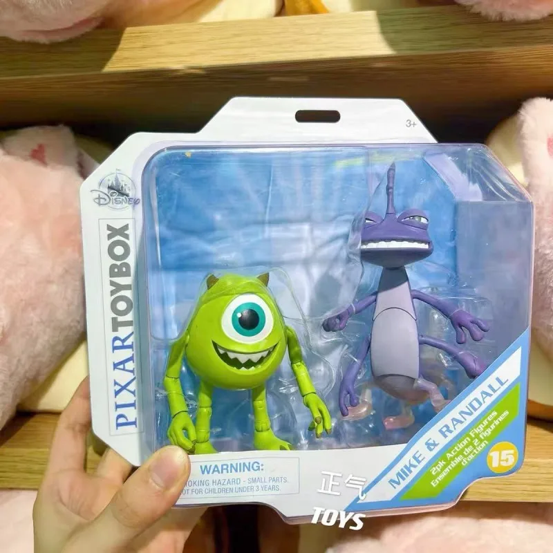 Disney Pixar Monster Inc Mike And Randall Movable Joint Action Figures ...