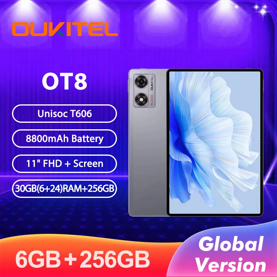 Global-Oukitel-OT8-11-Inch-4G-Tablet-FHD-Display-6GB-RAM-256GB-ROM ...