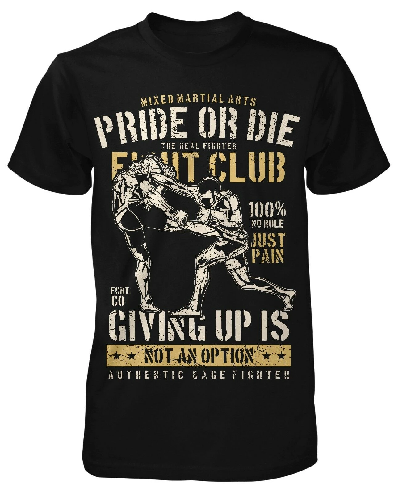 Pride Or Die TShirt Fight Club Gym Muai Thai Boxen Kampfsport MMA ...