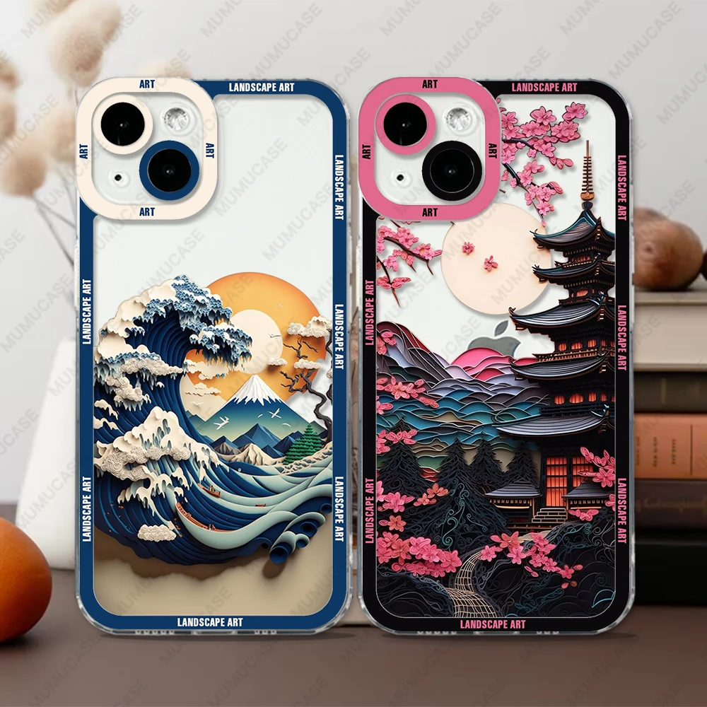 phone Case For iPhone 15 14 13 Pro Max 12 Mini 11 XS X XR SE 7 8 Plus ...