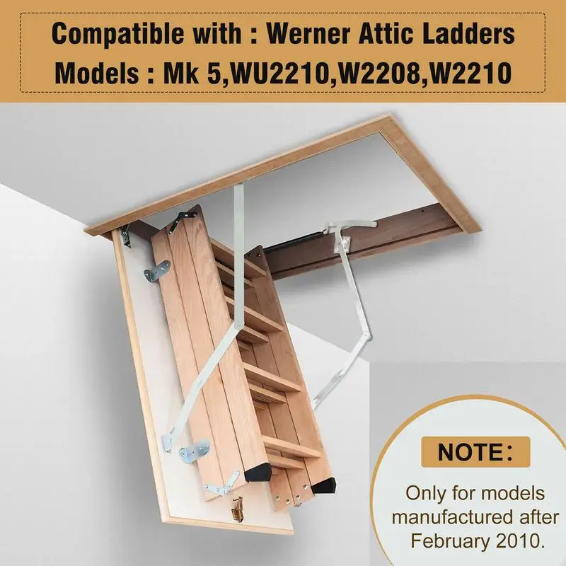 Attic-Ladder-Hinges-Kit-Heavy-Duty-Ladder-Hinges-Spreader-Hinge-Arms ...