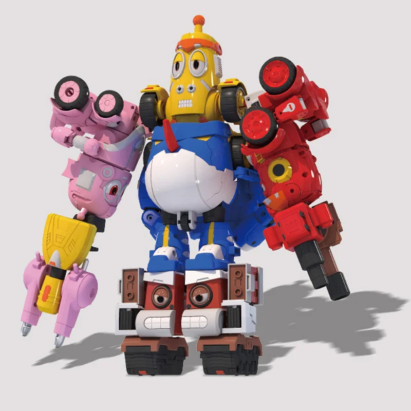 Larva-brinquedo-rob-mecha-figura-de-a-o-modelo-bonito-anime-surpresa ...