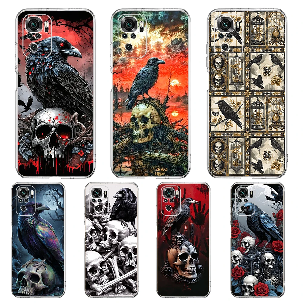 Transparent Phone Case for Redmi 14C 13C 10C 10 9 Note 13 12 11 K50 K40 ...