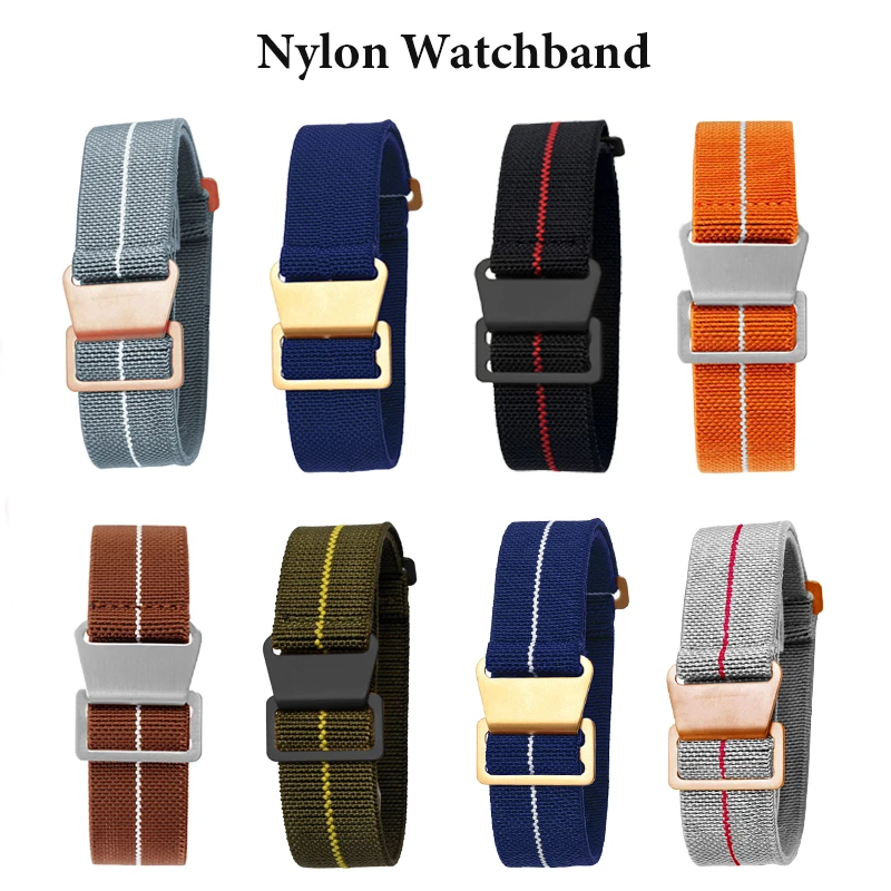 18mm Parachute Watch Strap | Parachute Strap 22mm Watch | Nylon ...