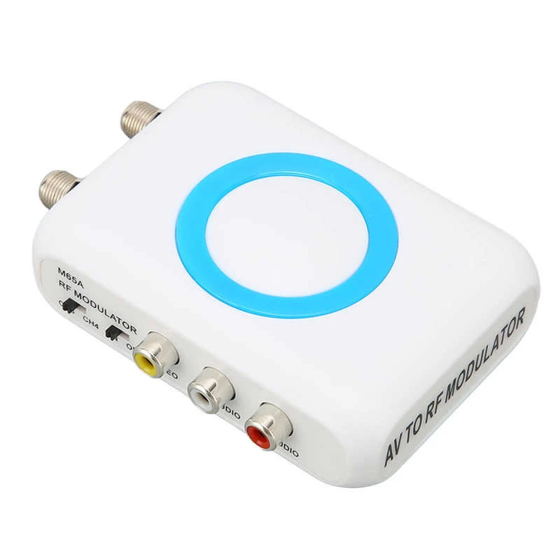 M65a-ntsc Rf Modulador Suporte Av Saída Profissional Hd Vhf Demodulador ...