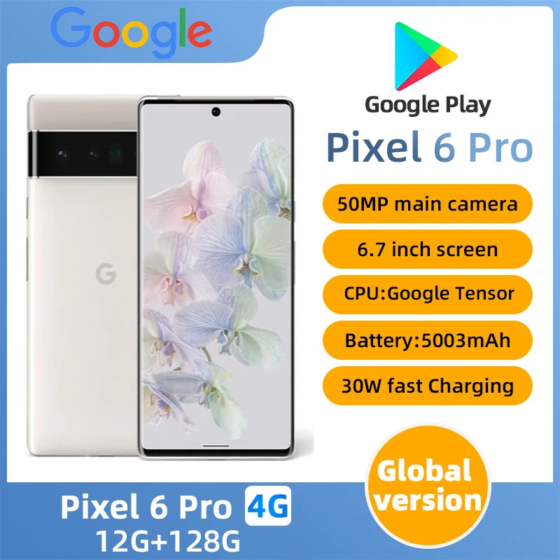Google-Pixel-6-Pro-5G-Unlocked-Mobile-Phone-6-7-12GB-RAM-128-256GB-ROM ...